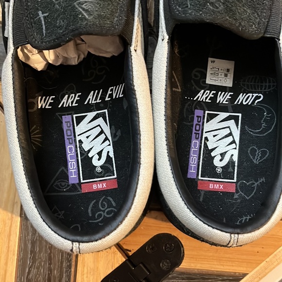 Vans | Shoes | New Vans Popcush Professional Bmx Slipon Shoes The Size ...